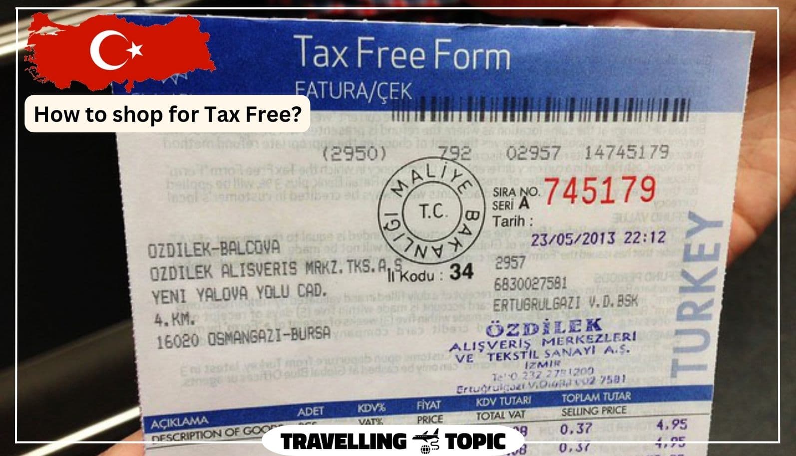 VAT Refund In Turkey For Tourist, Step By Step Tutorial 2025