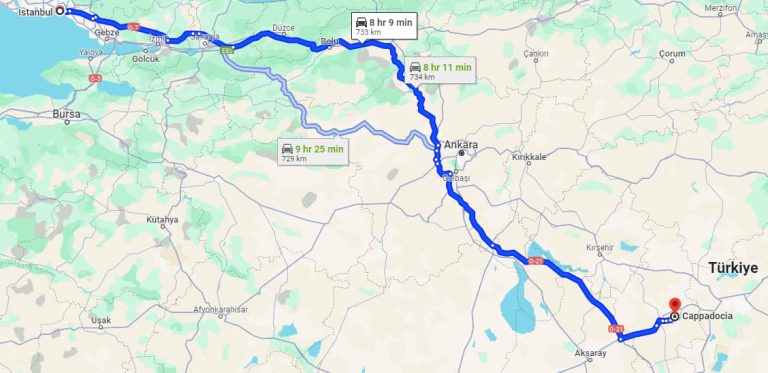 How Far Istanbul To Cappadocia? How To Get There? + Easy way