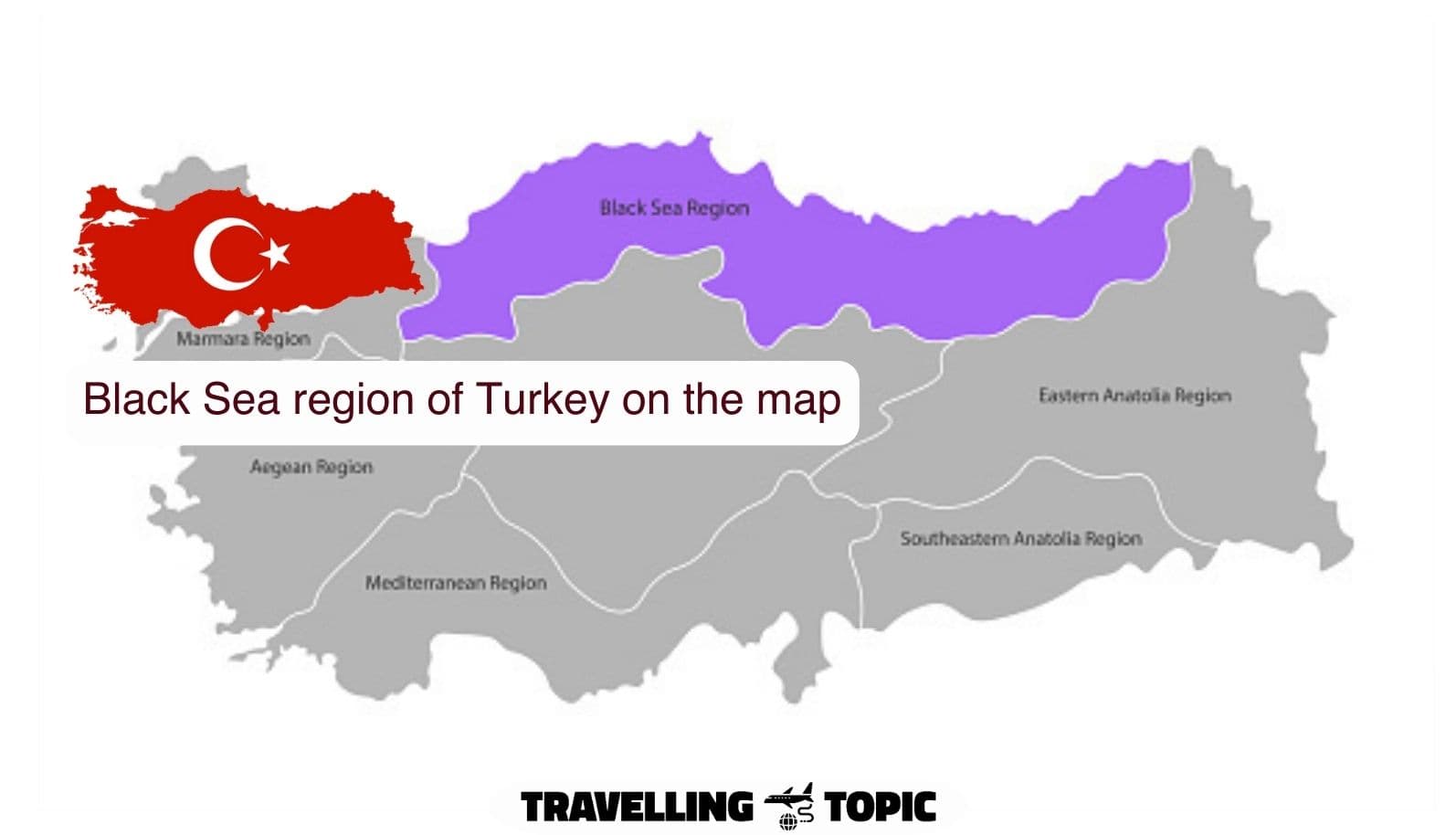 Map Of Turkey And Surrounding Countries + Bordering Countries