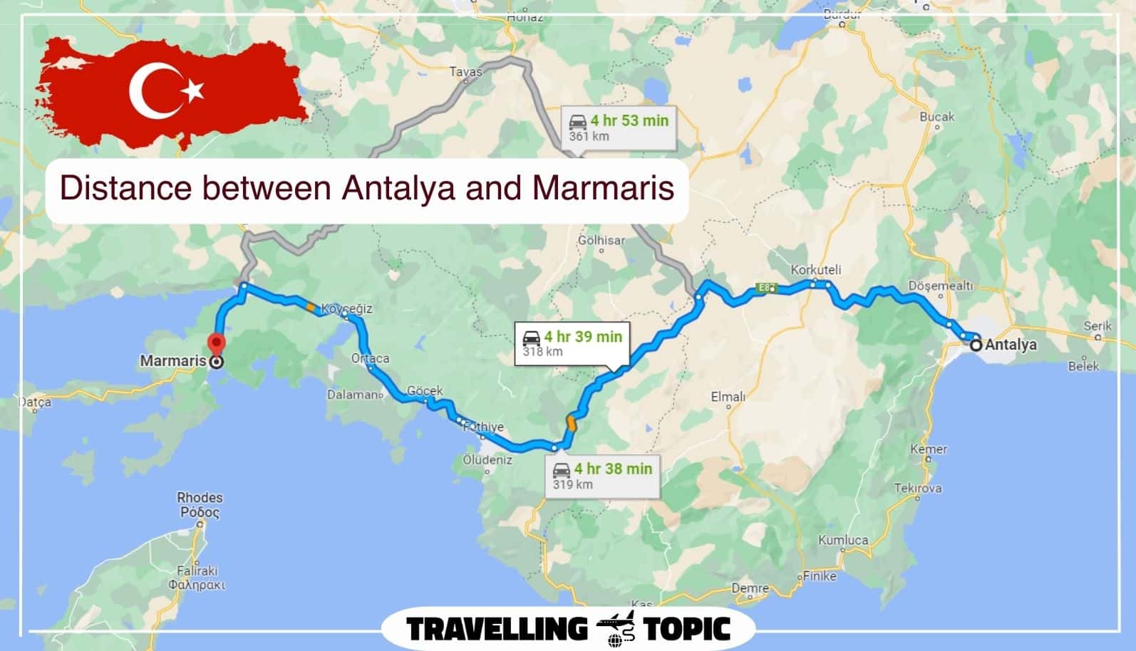 Antalya or Marmaris | Comparison Of sights And Location