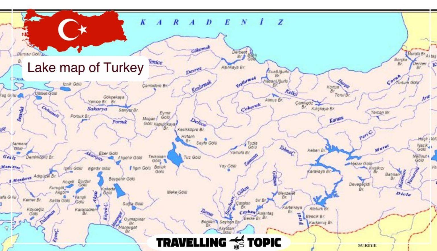 Map Of Turkey And Surrounding Countries + Bordering Countries