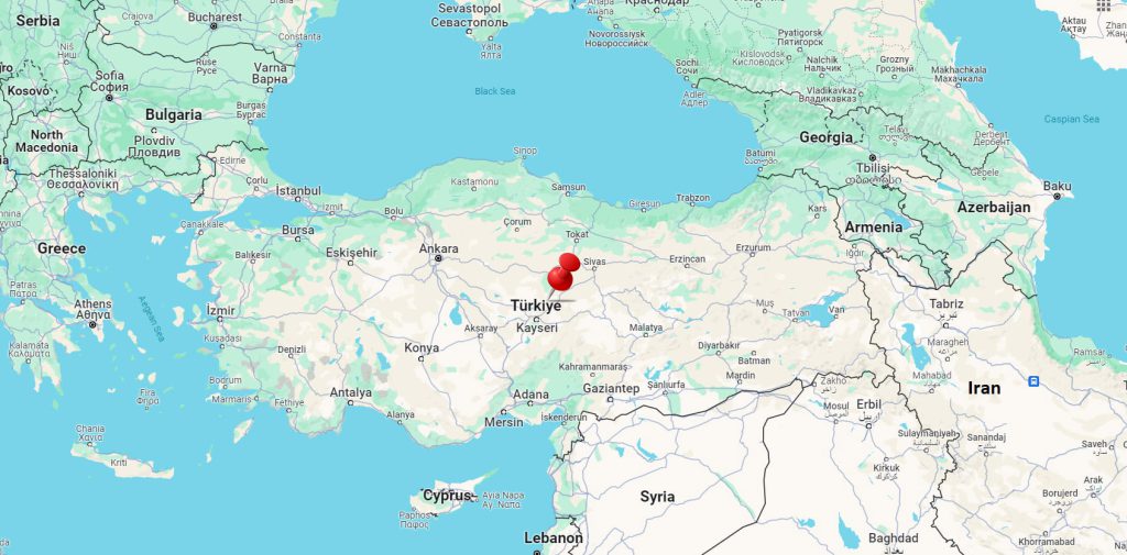 Map Of Turkey And Surrounding Countries + Bordering Countries