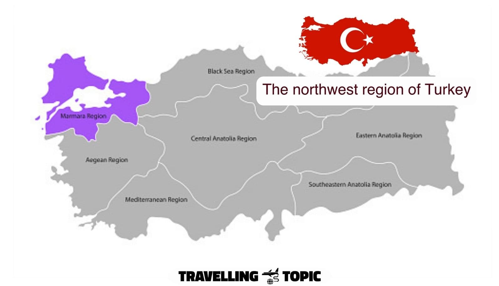 Map Of Turkey And Surrounding Countries + Bordering Countries