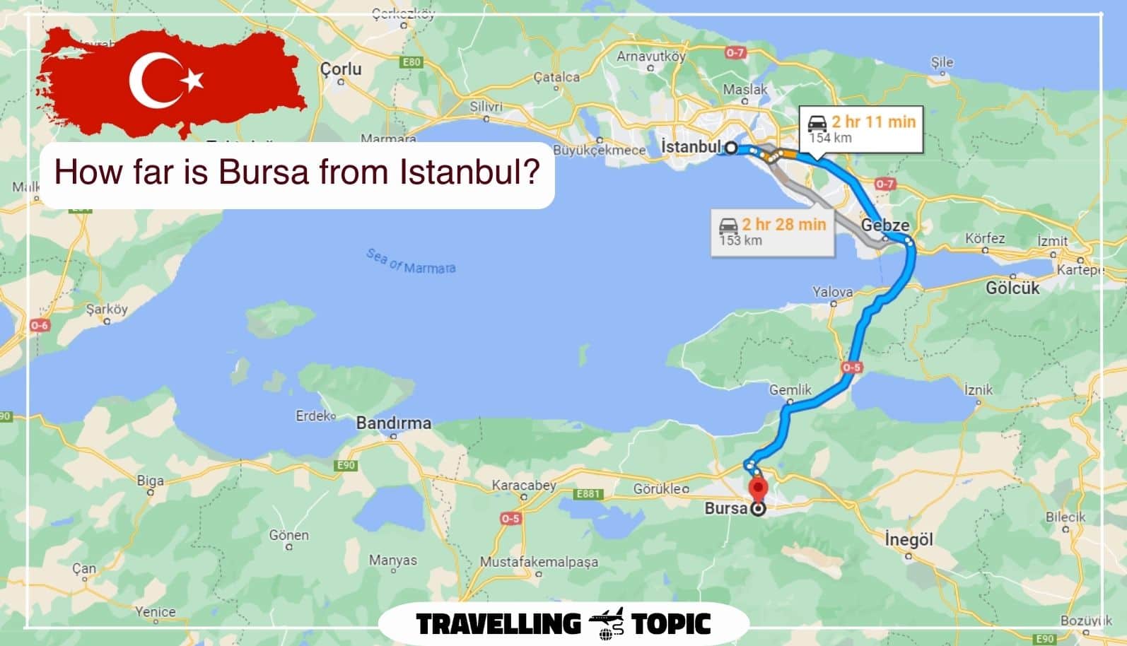 How to Get To Bursa From Istanbul By ferry, Bus & Taxi?