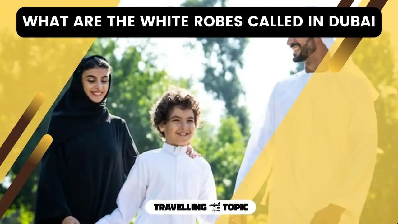 What Are The White Robes Called In Dubai?