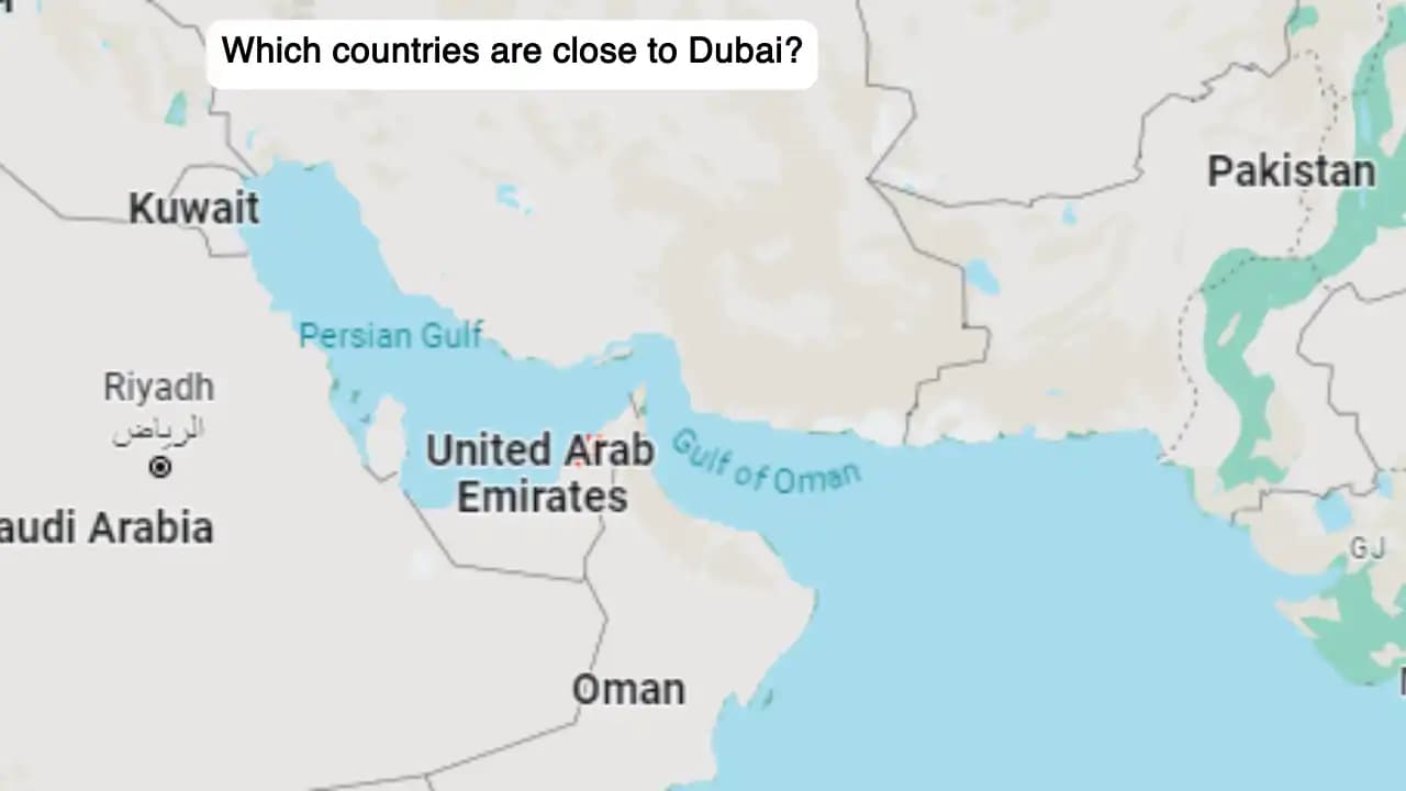 Dubai Surrounding Countries