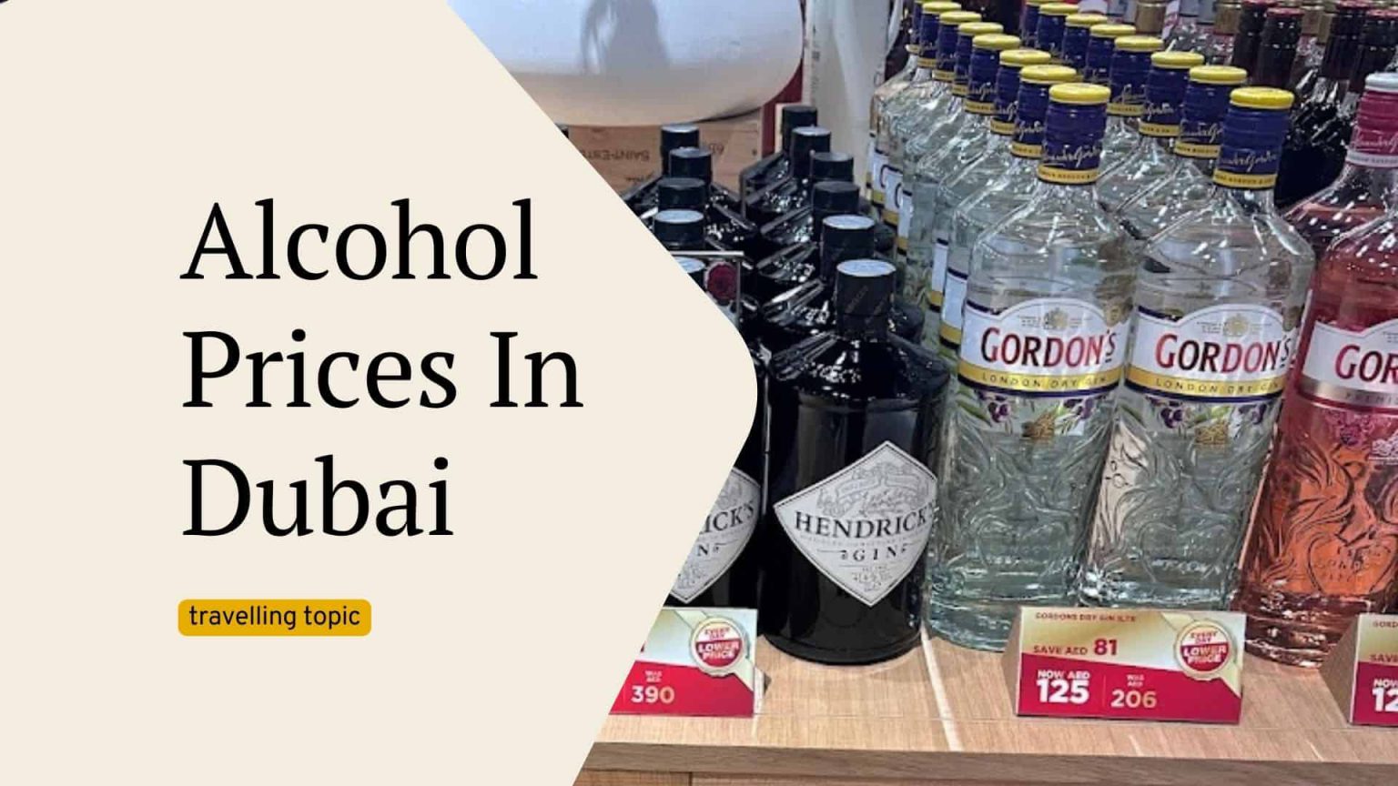 Alcohol Prices In Dubai | Duty Free Liquor Price List 2024