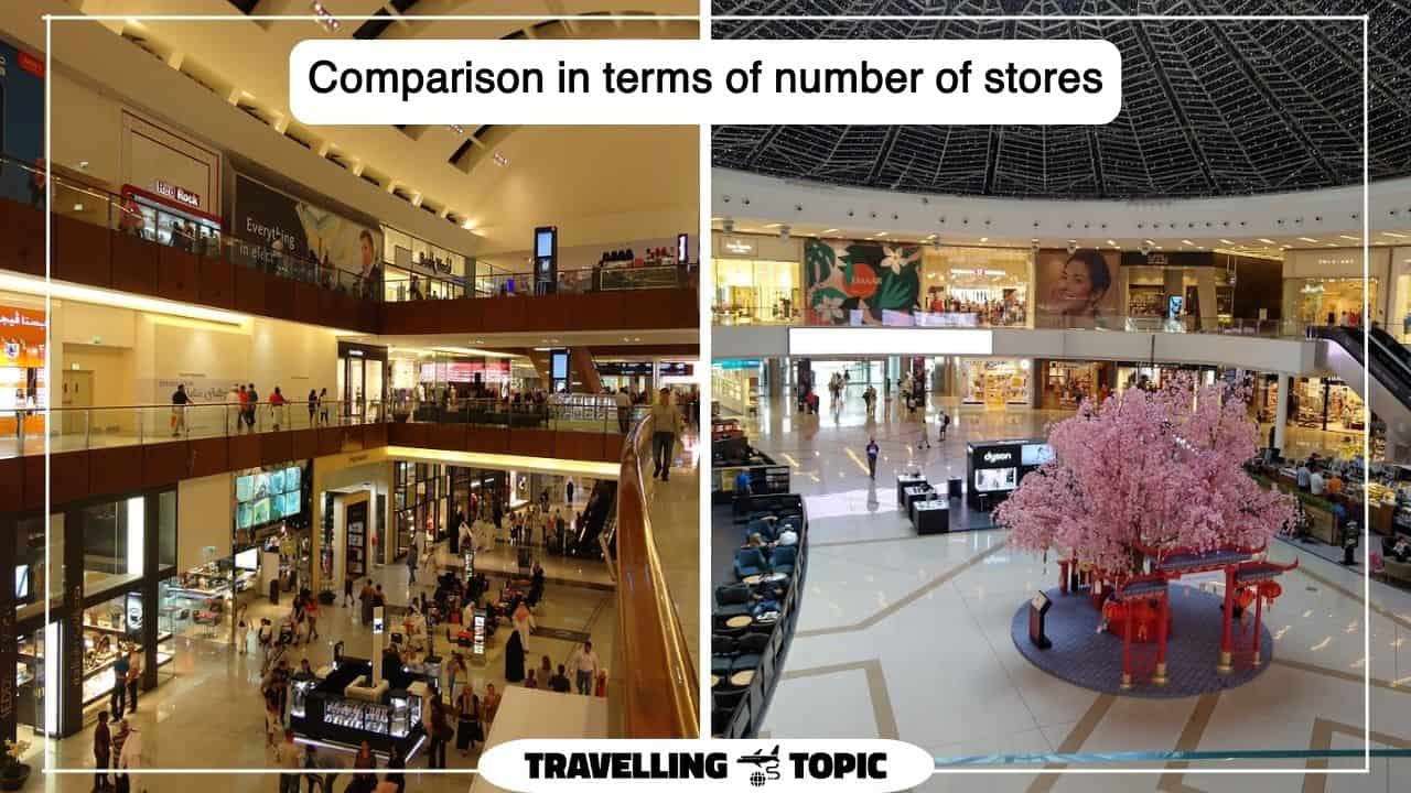 Dubai Mall VS Dubai Marina Mall - Travelling Topic