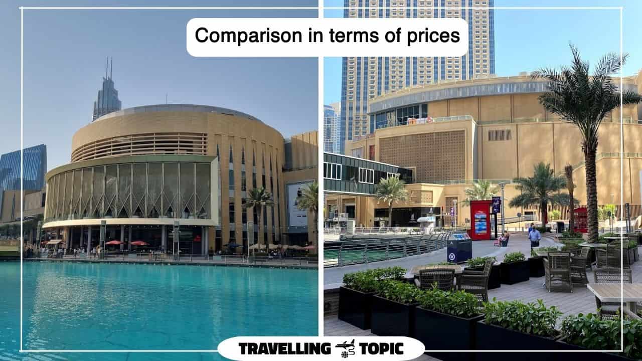 Dubai Mall VS Dubai Marina Mall - Travelling Topic