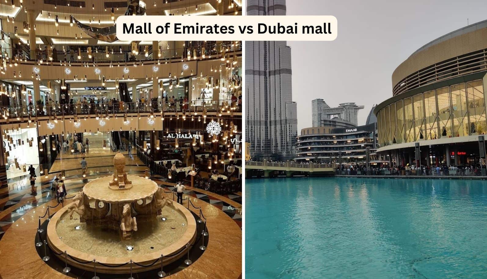 Mall of Emirates vs Dubai Mall, Which One is Better?