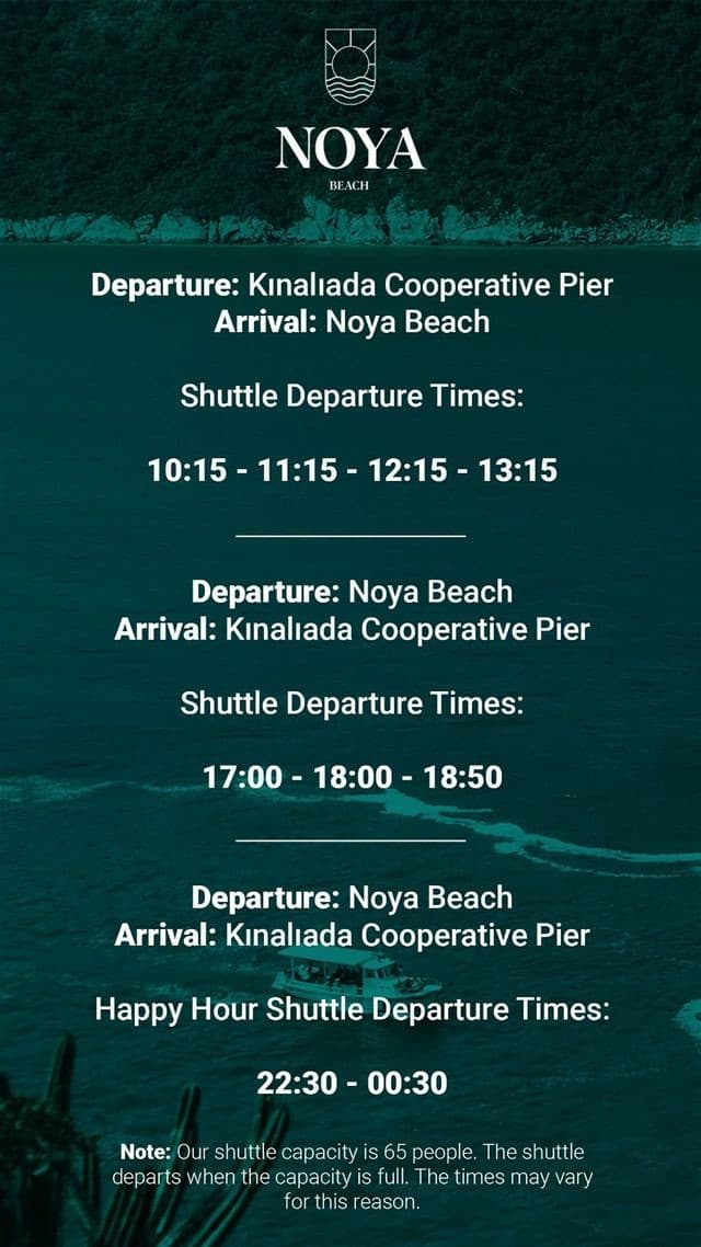 Noya Beach Istanbul | Price + Access Way+ Facilities